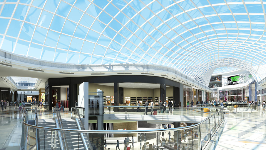 Chadstone gridshell roof - maria villafañe